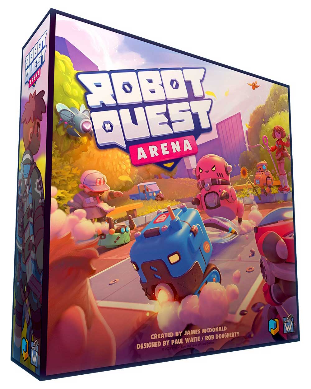 Robot Quest Arena Board Game