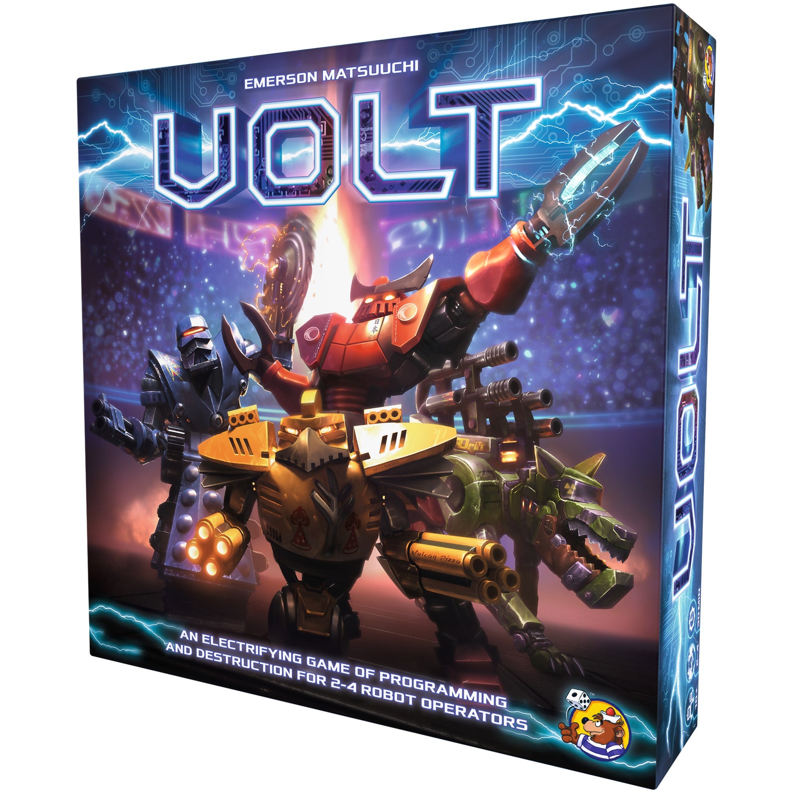 Volt Strategy Board Game | Robot Fighting Game