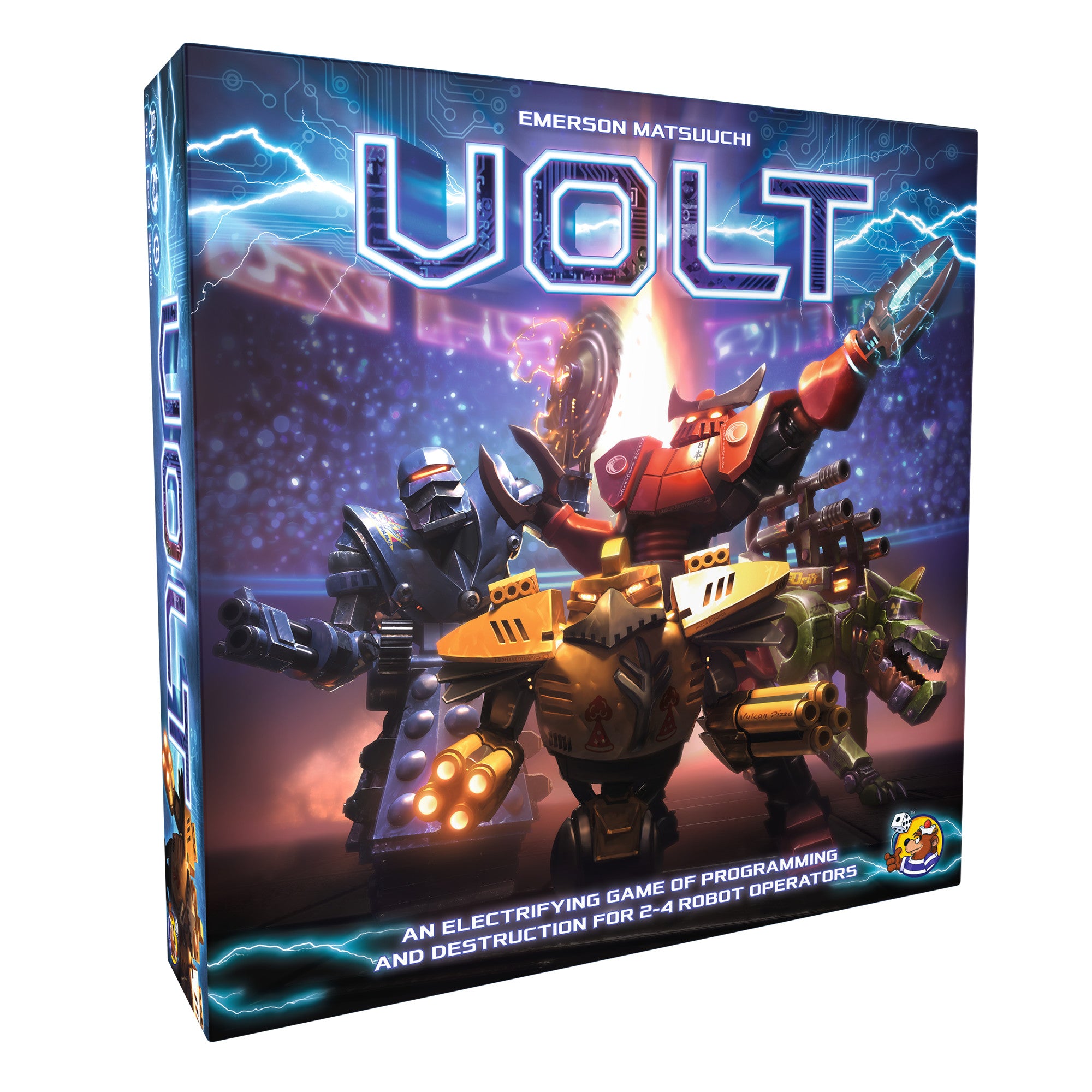 Volt Strategy Board Game | Robot Fighting Game