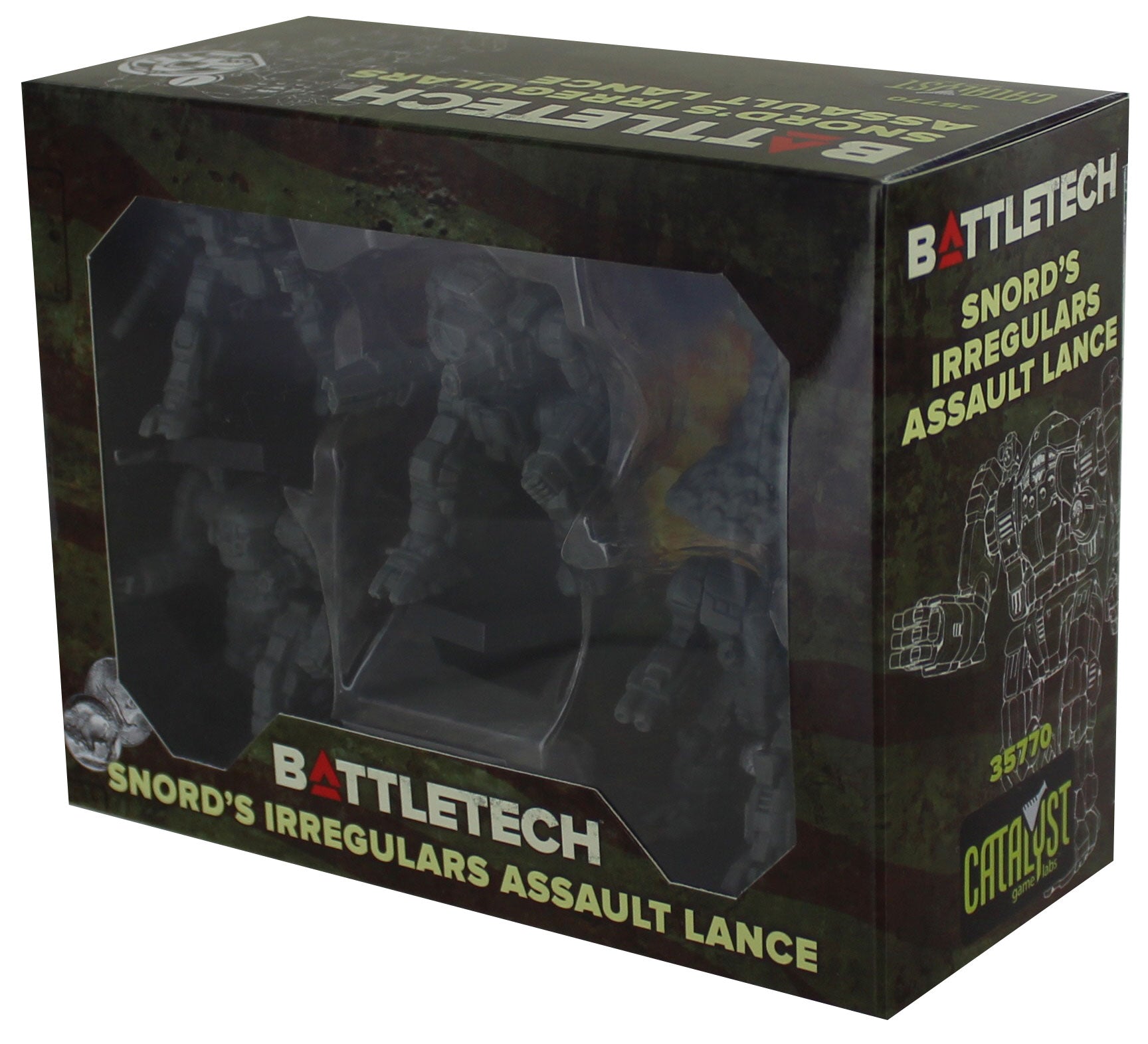 BattleTech: Snord's Irregulars Assault Lance