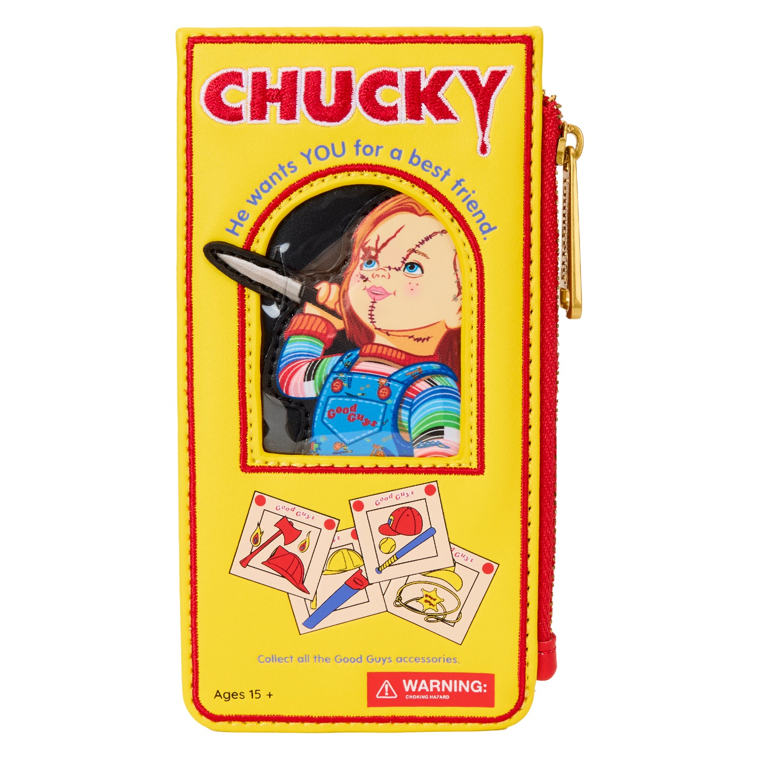 Child's Play Chucky Good Guys Box Large Card Holder