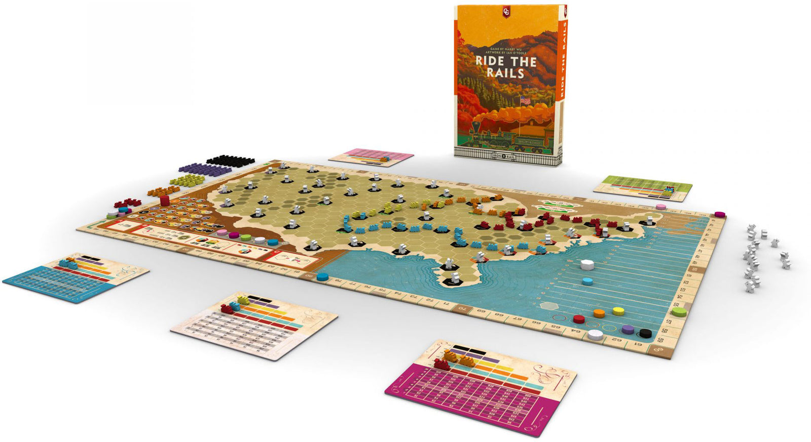 Ride the Rails Board Game