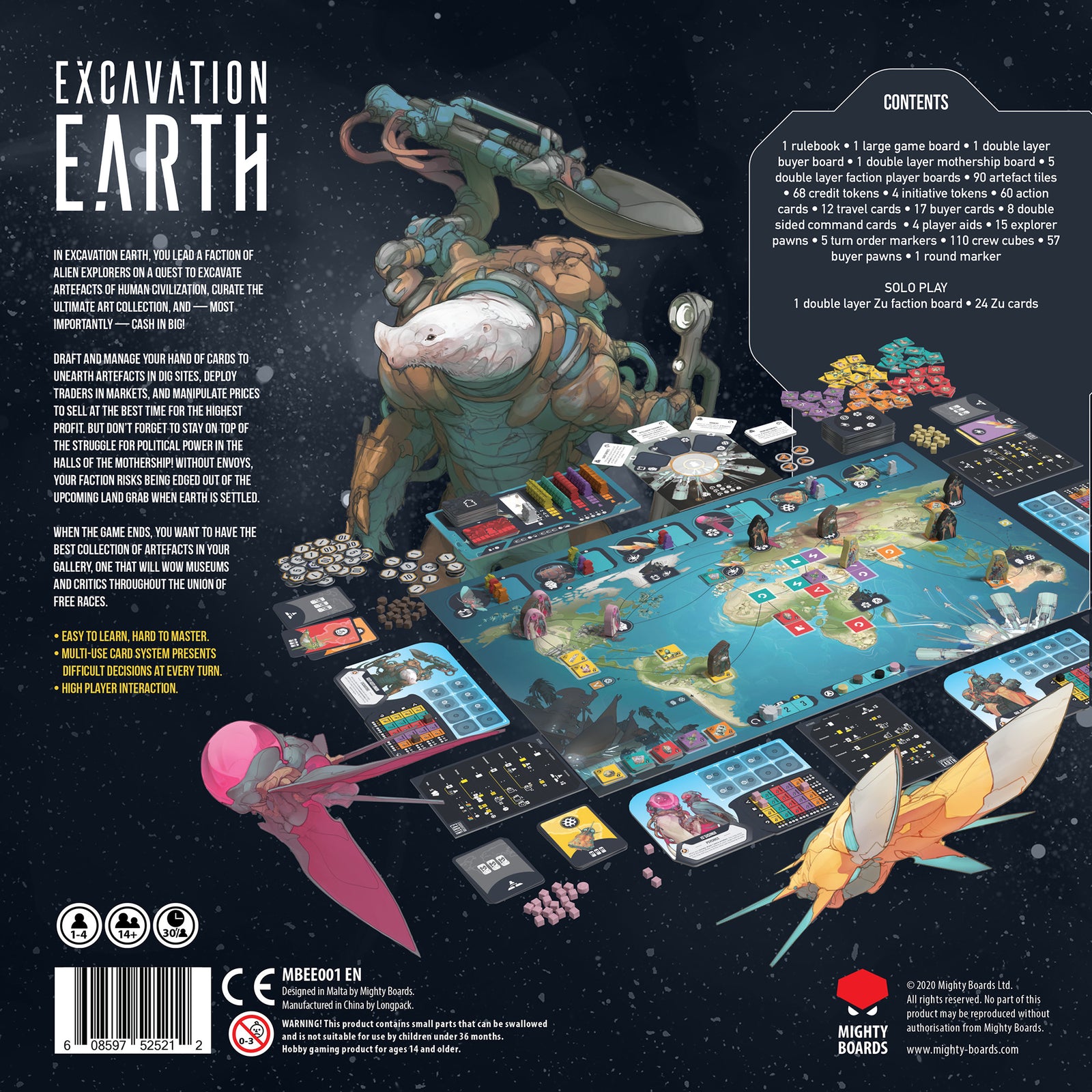 Excavation Earth Board Game