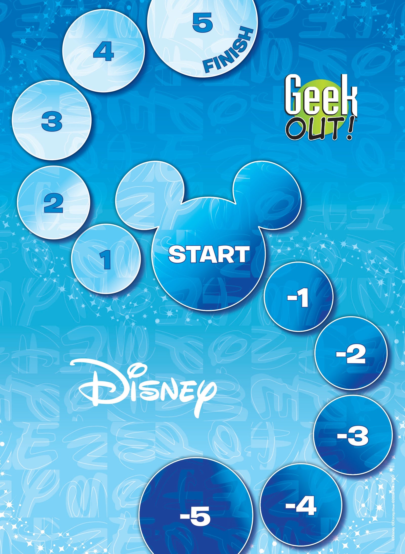 Geek Out! Disney Trivia Party Game