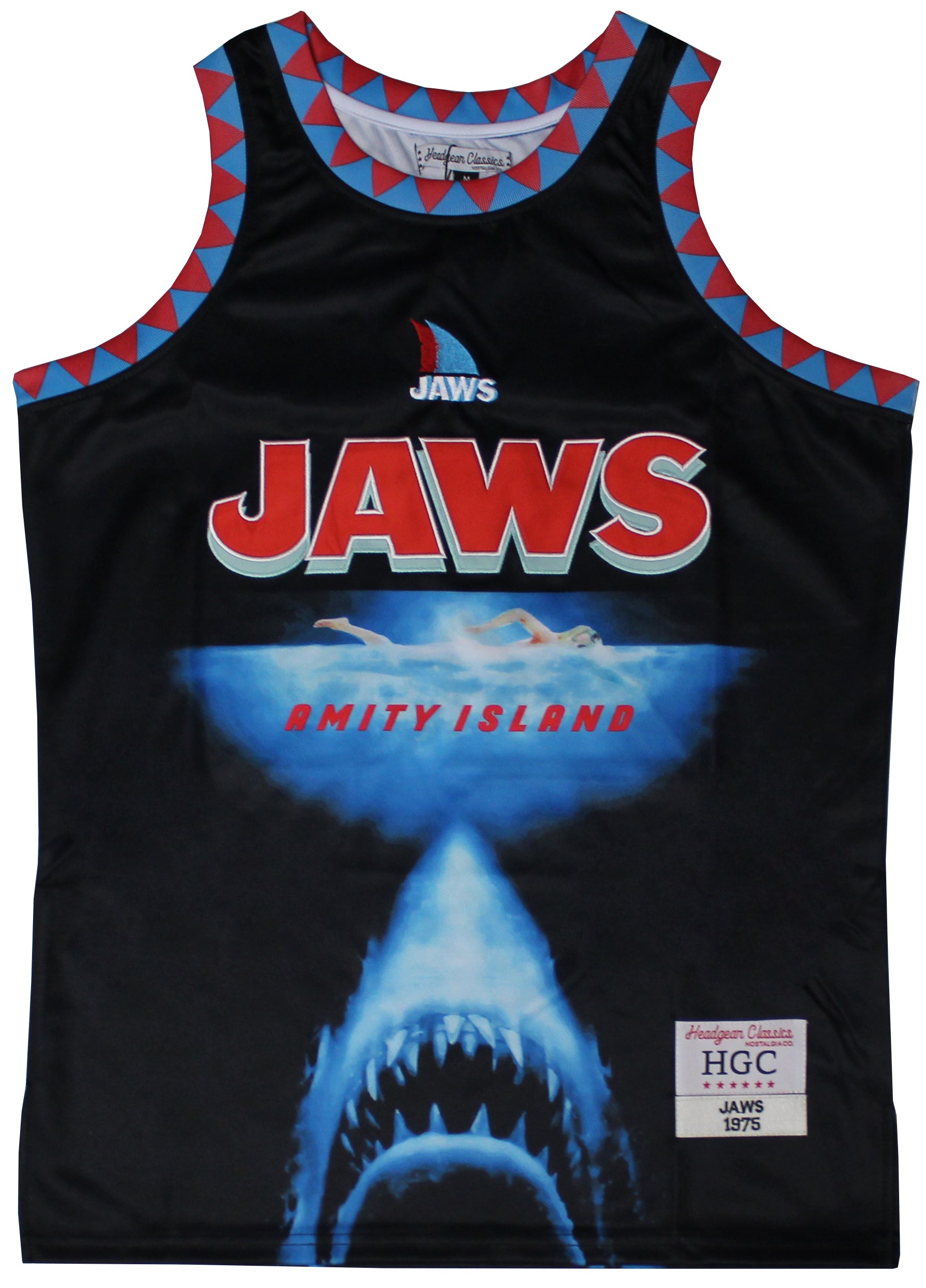 Jaws Basketball Jersey, Black