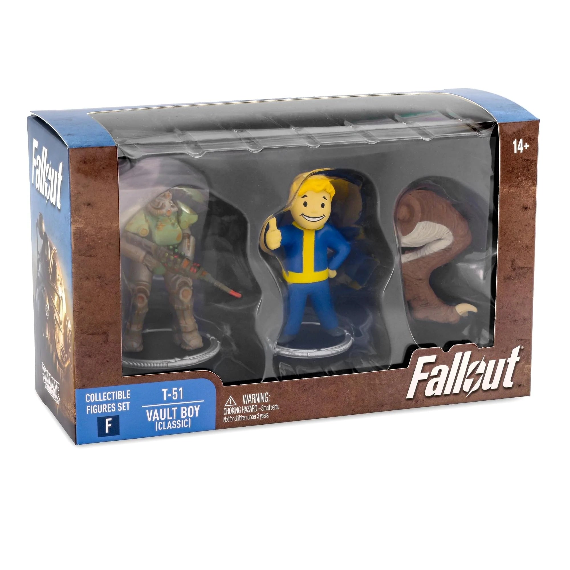 Fallout T-51 and Vault Boy (Classic) Mini Figure Set (Build-a-Figure D