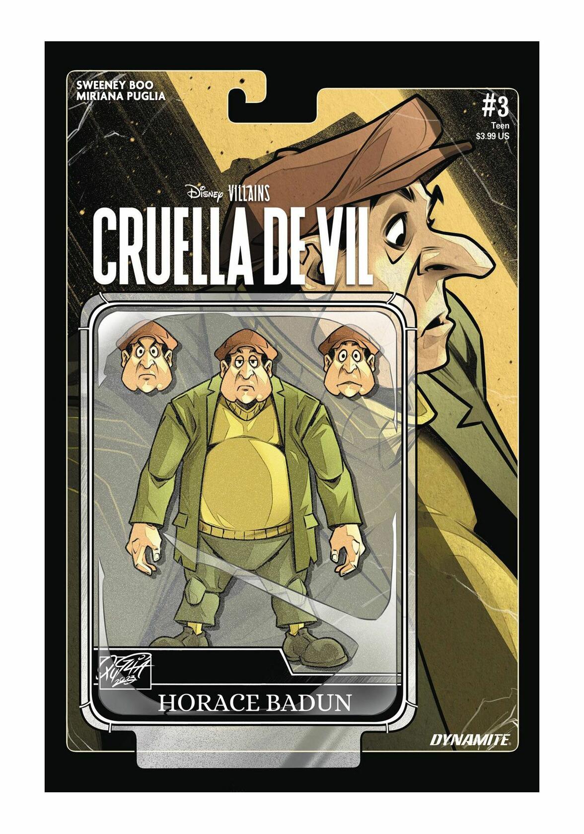 Disney Villains Cruella De Vil #3 Cover D Action Figure Variant