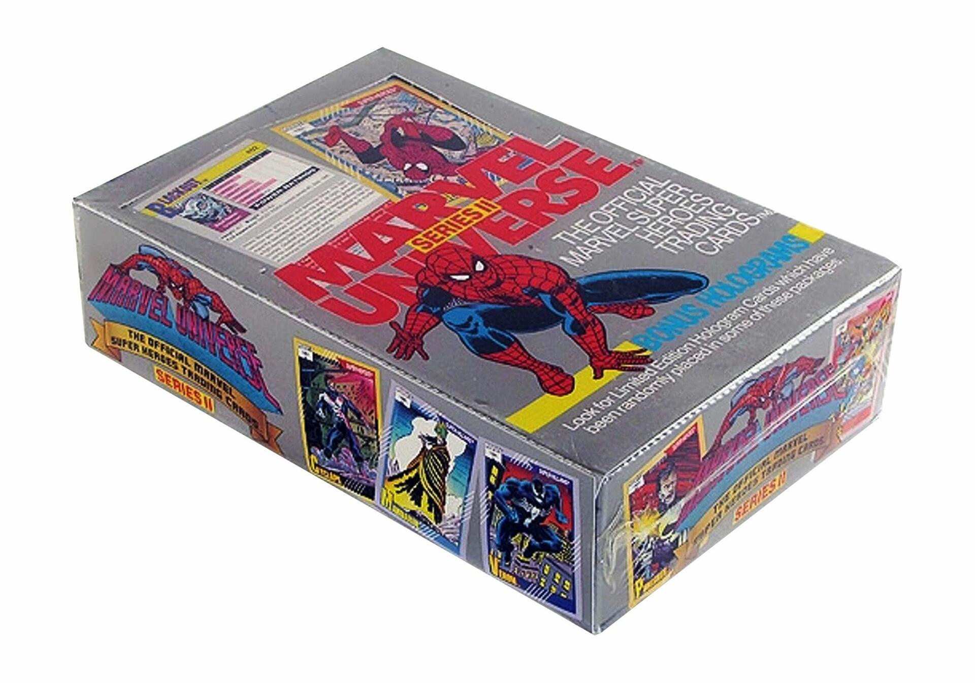 1991 Impel Marvel Universe Series 2 Trading Card Box
