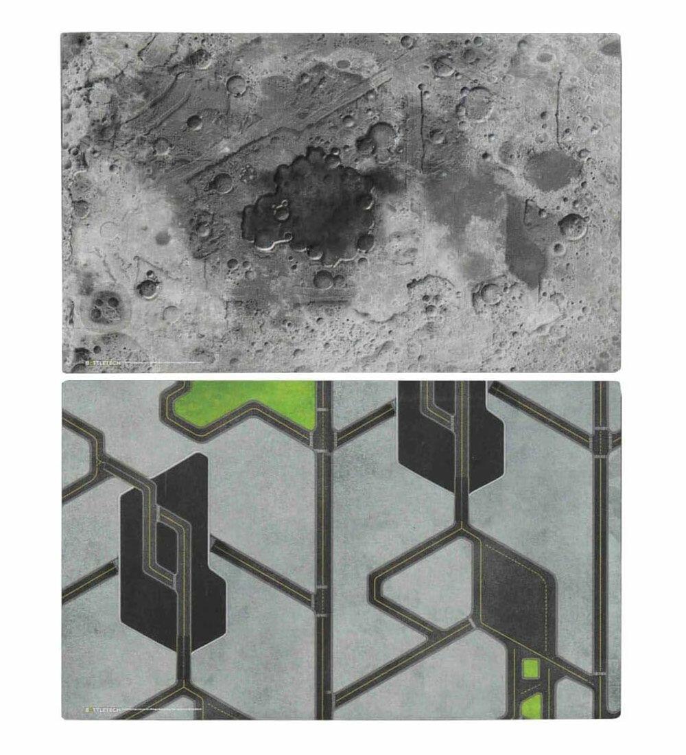BattleTech BattleMat: Alpha Strike Lunar/Alpha Strike City