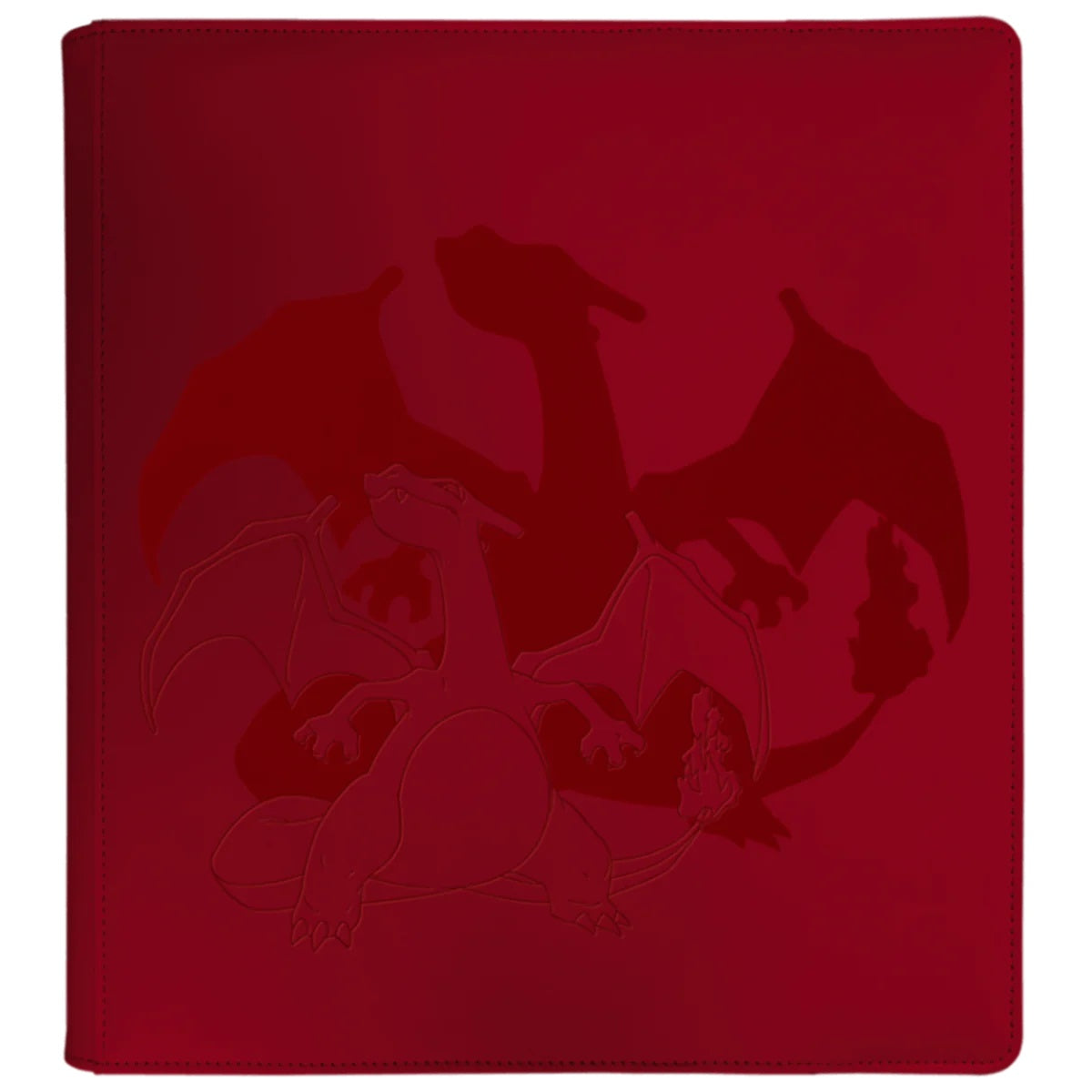 Elite Series: Charizard 12-Pocket Zippered PRO-Binder for Pokemon, Red